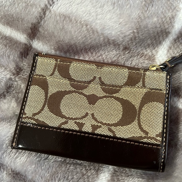 Coach | Bags | Coach Key Chain With Tuck Away Bag And Card Holder ...